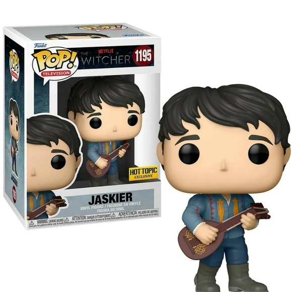 Funko | Toys | Funko Pop Jaskier 195 Hot Topic Exclusive Vinyl Figure Netflix The Witcher | Poshmark